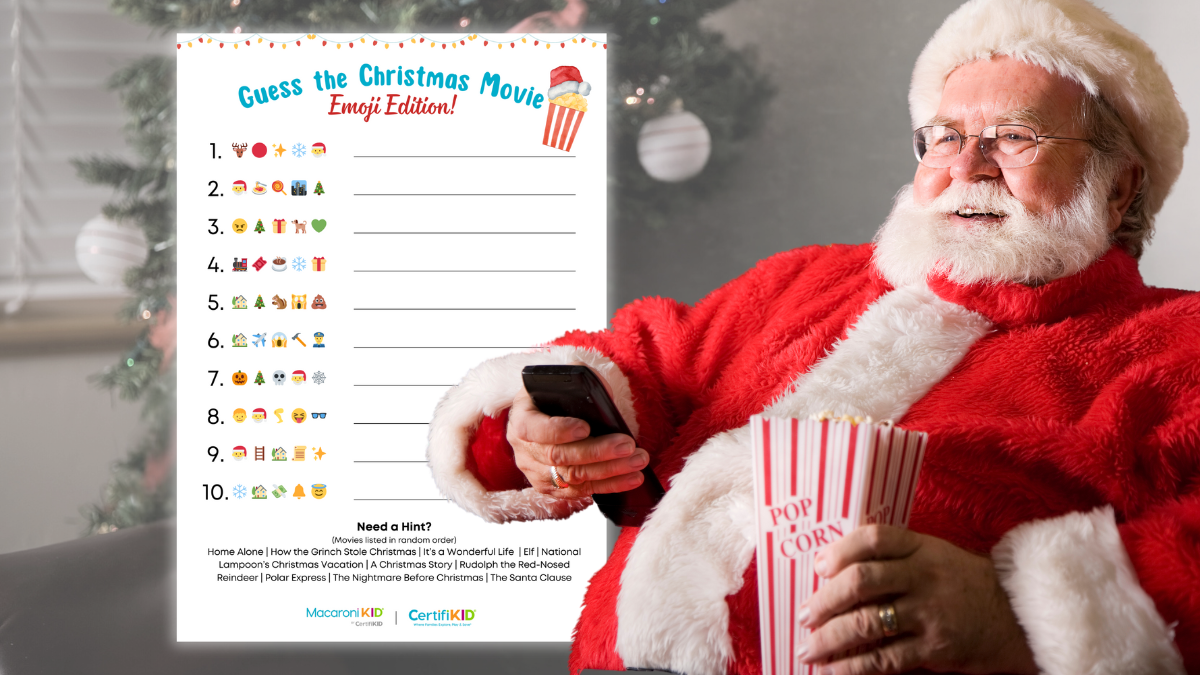 Guess the Christmas Movie: Emoji Edition (Free Printable!) | CertifiKID